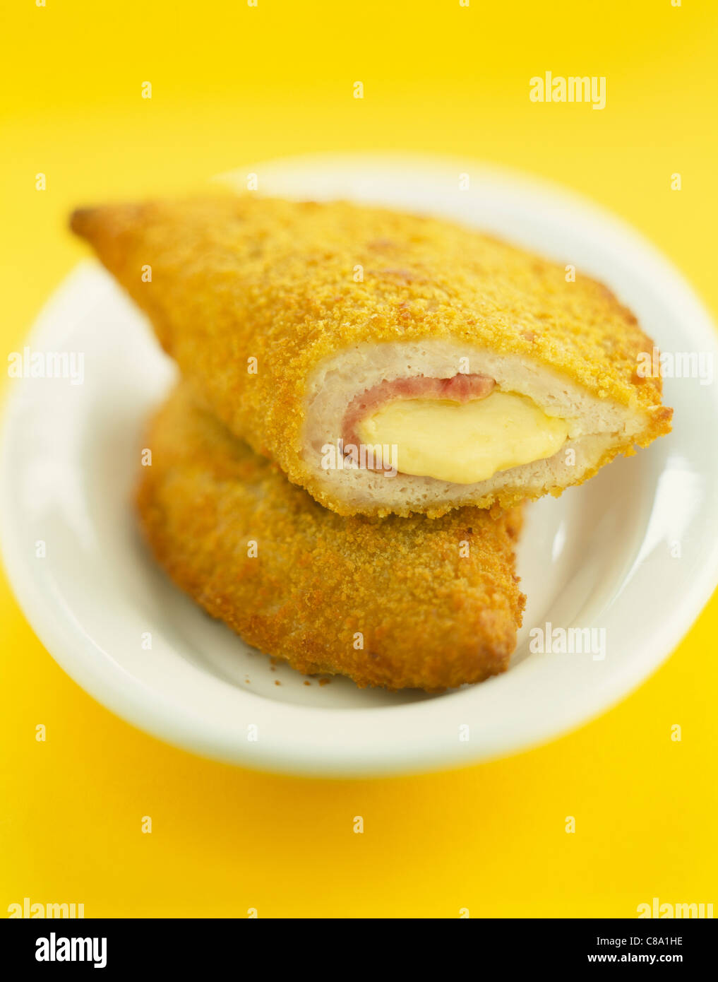 Turkey breats Cordon-bleu Stock Photo - Alamy