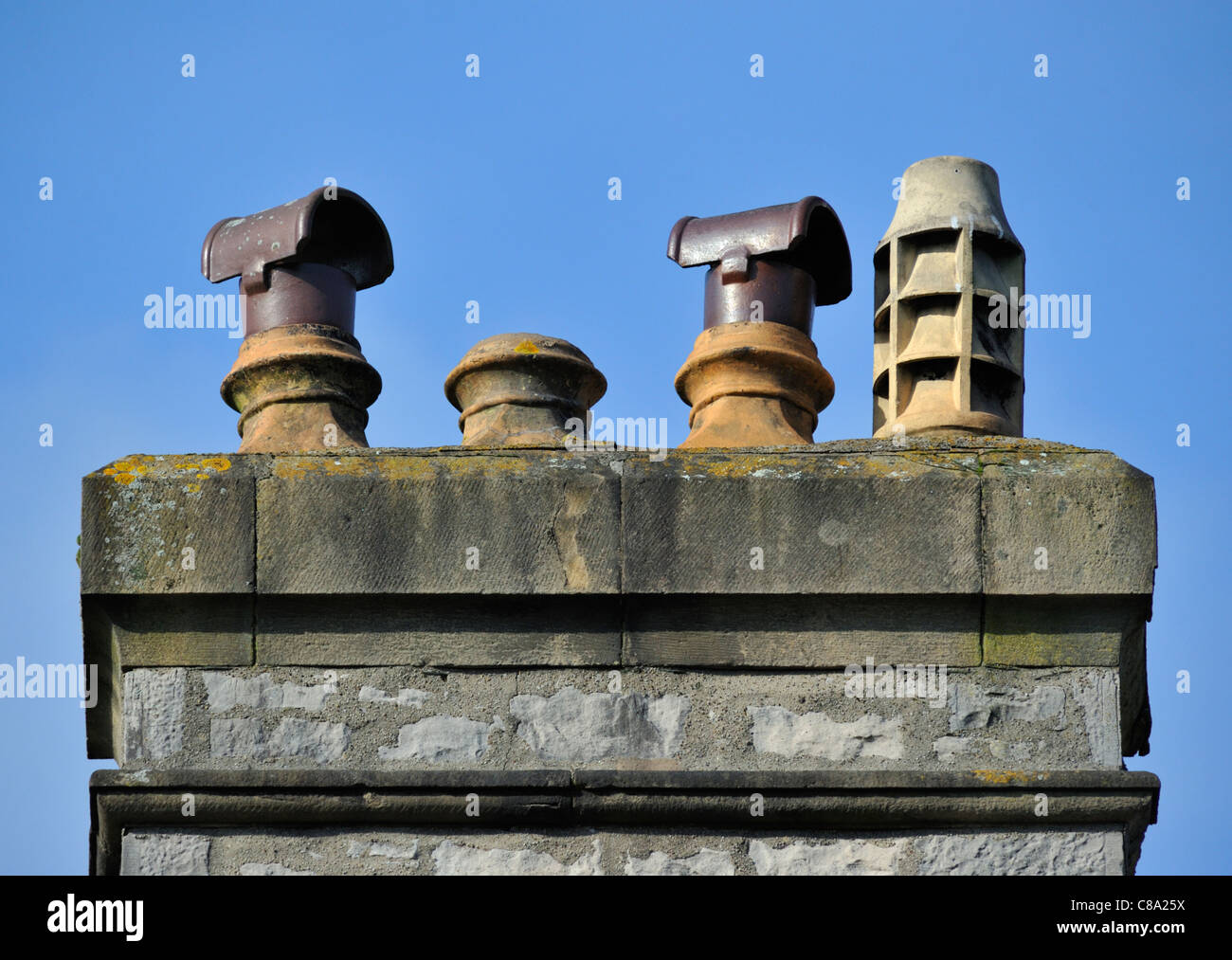 House chimney stack hi-res stock photography and images - Alamy