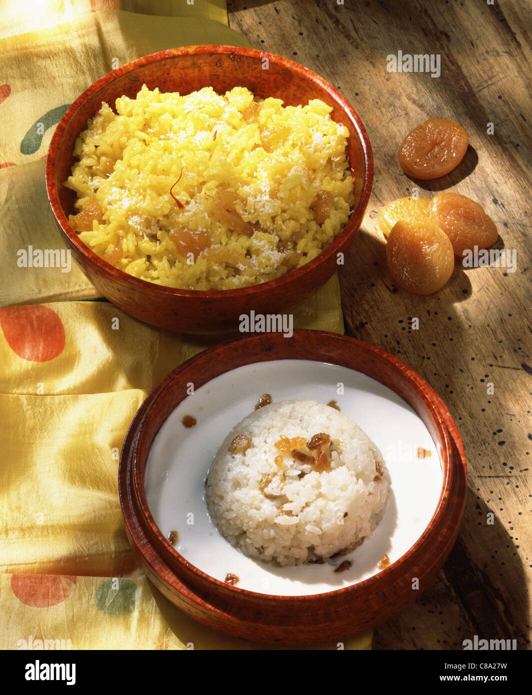 Rice with dried fruit Stock Photo - Alamy