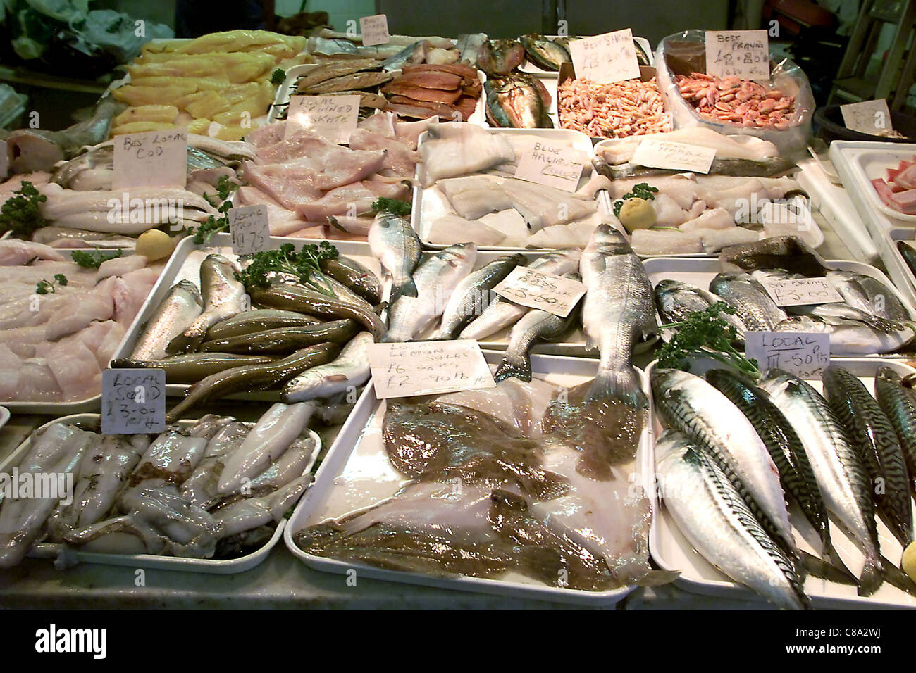 Fishmongers Display High Resolution Stock Photography and Images - Alamy