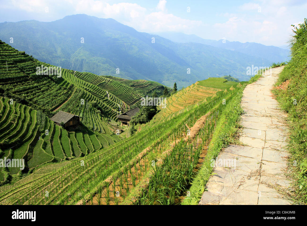 Pingan terraces hi-res stock photography and images - Alamy