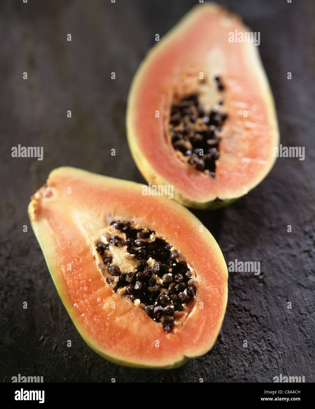 Sliced pawpaw hi-res stock photography and images - Alamy