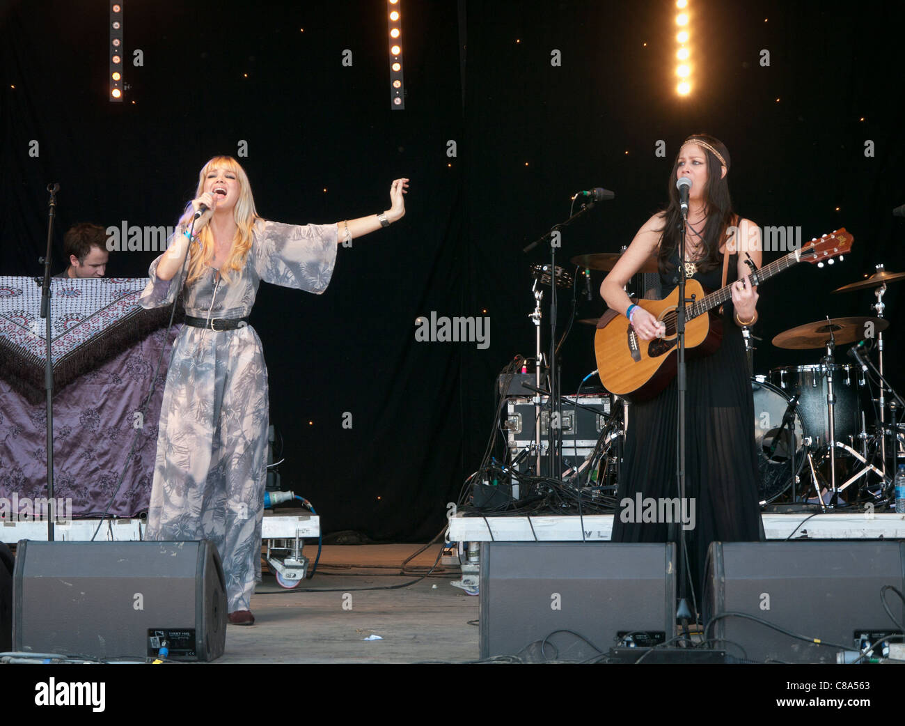 The Pierces performing live Stock Photo - Alamy