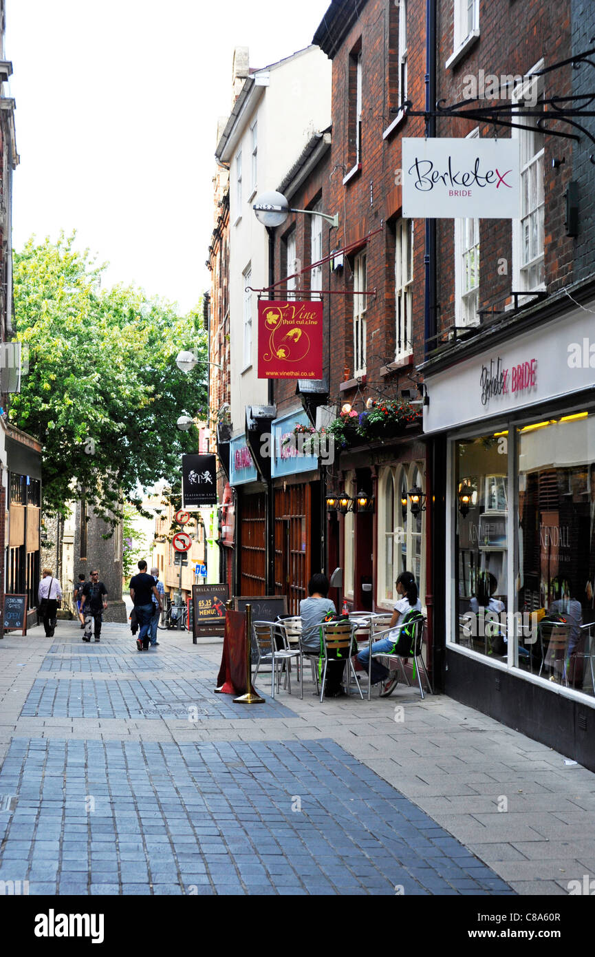 Norwich street hi-res stock photography and images - Alamy