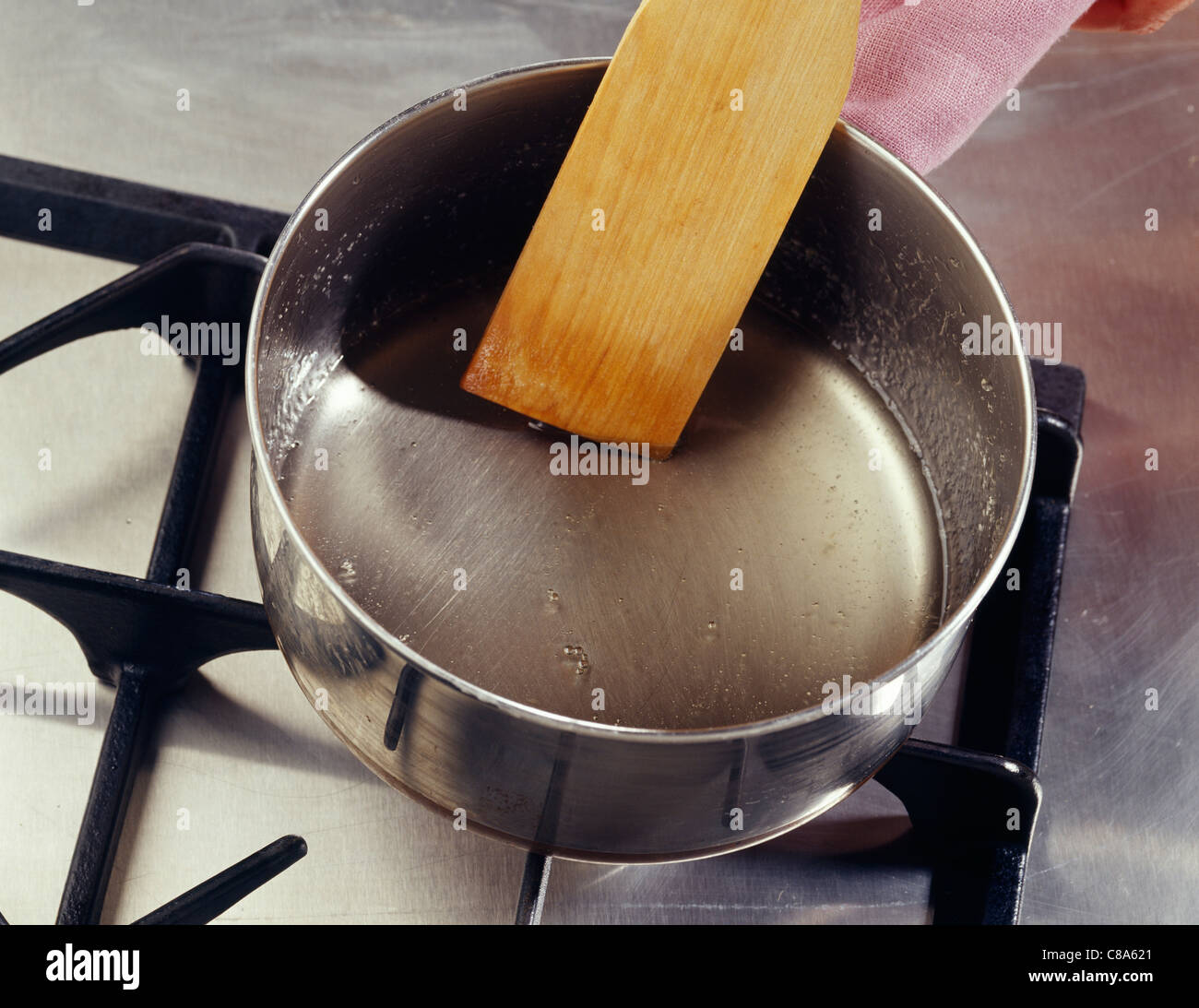 Preparing the syrup Stock Photo - Alamy