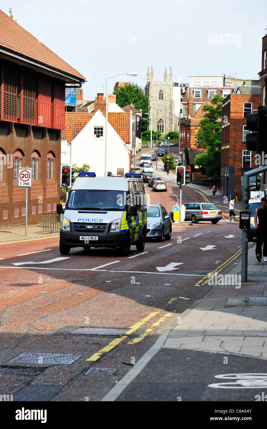 Police transit van hi-res stock photography and images - Alamy