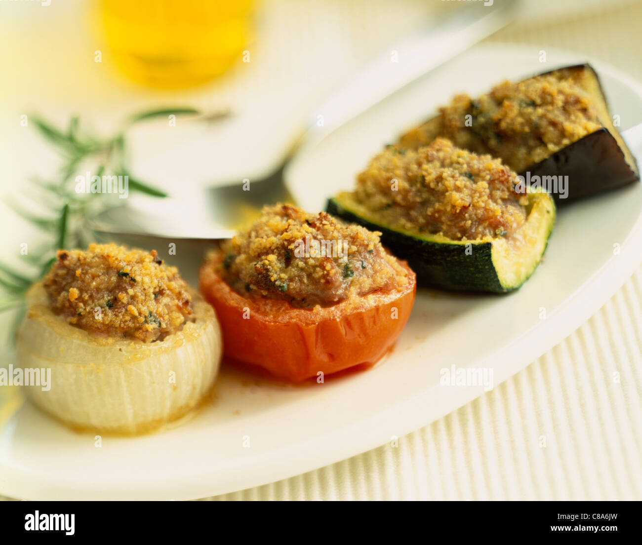 Small stuffed vegetables Stock Photo - Alamy