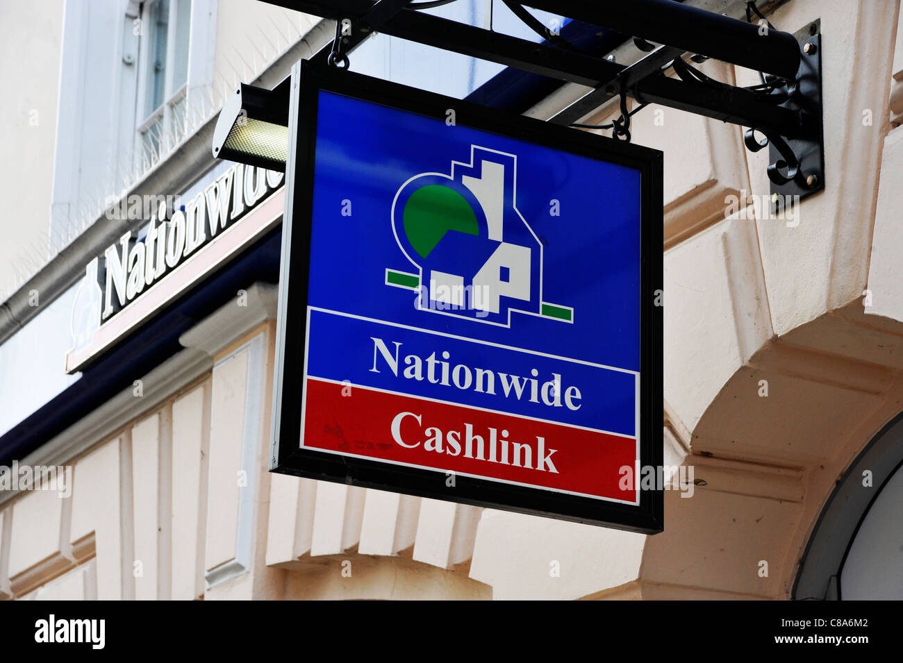 Nationwide Building Society sign at Norwich Stock Photo - Alamy