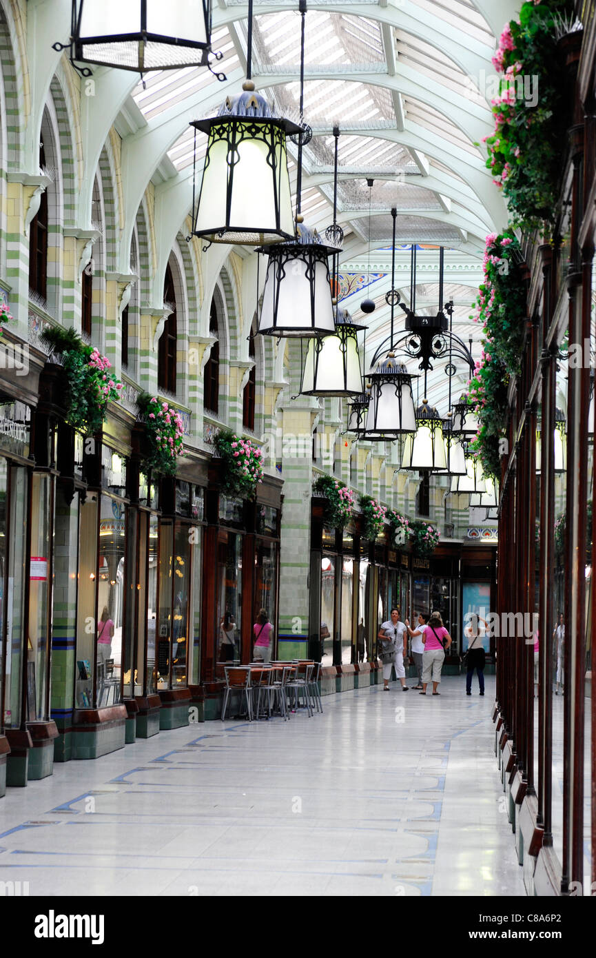 Norwich Royal Arcade Shopping Mall Stock Photo - Alamy