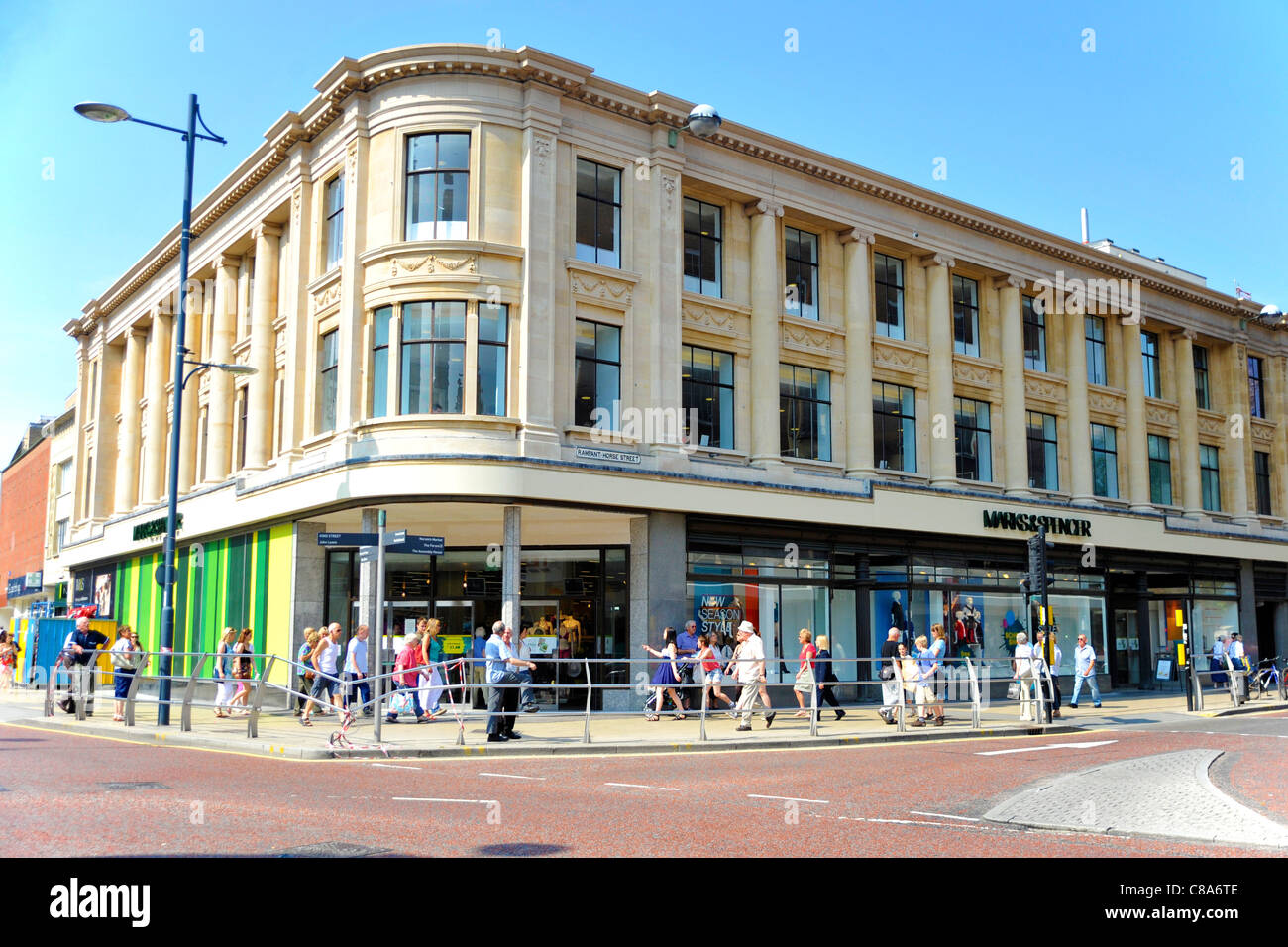 Marks and Spencer, Norwich Stock Photo - Alamy