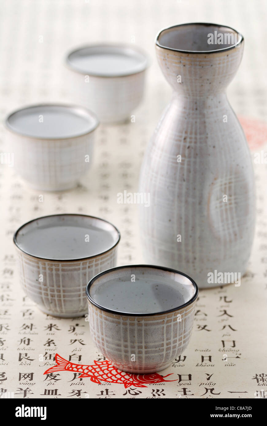 Traditional sake bottle hi-res stock photography and images - Alamy