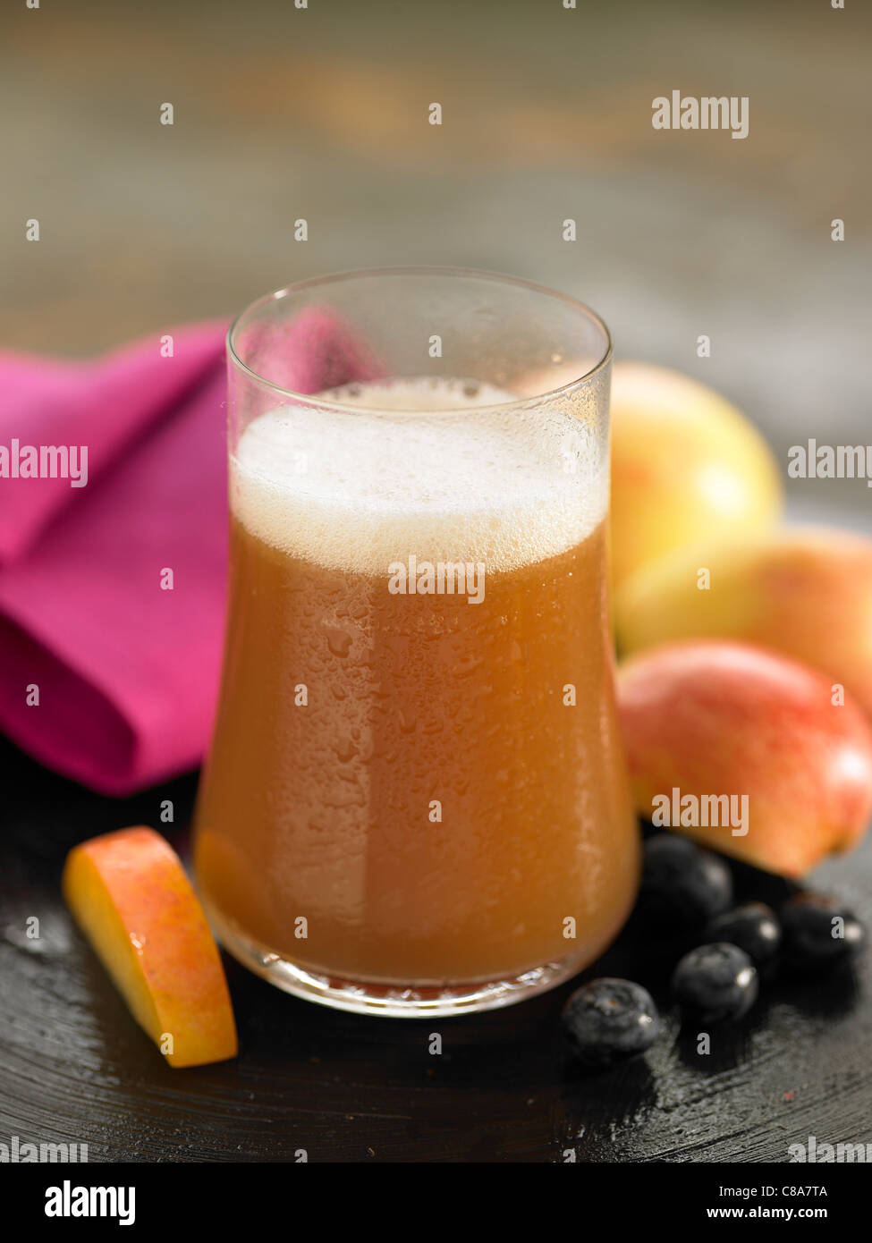 Prune juice glass hi-res stock photography and images - Alamy