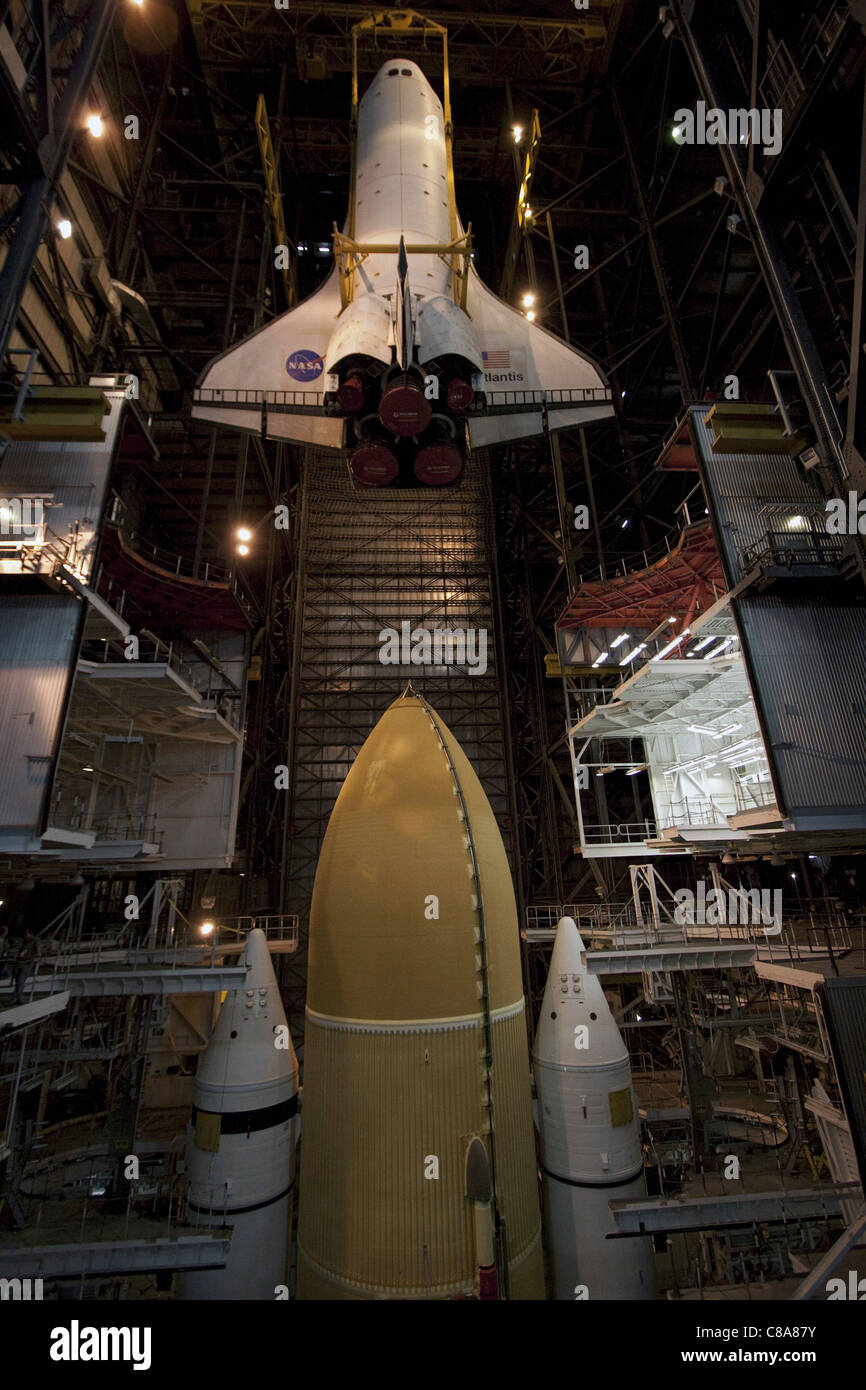 Space shuttle with external orbiter hi-res stock photography and images ...