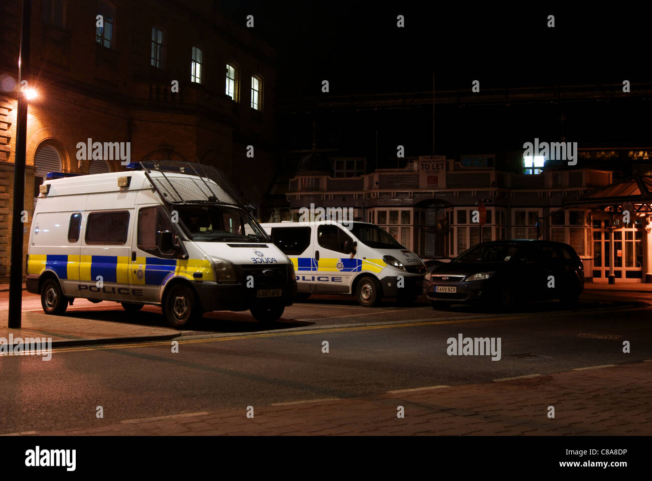 Police transit van hi-res stock photography and images - Alamy
