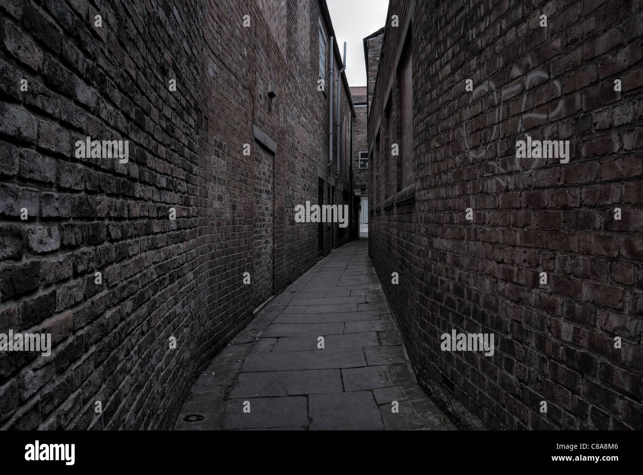 Pavement ally hi-res stock photography and images - Alamy