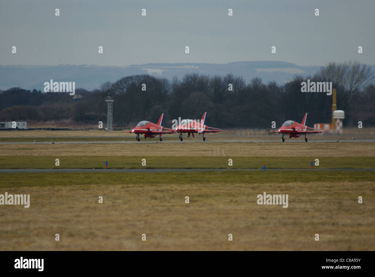 RAF Red Arrows Stock Photo - Alamy