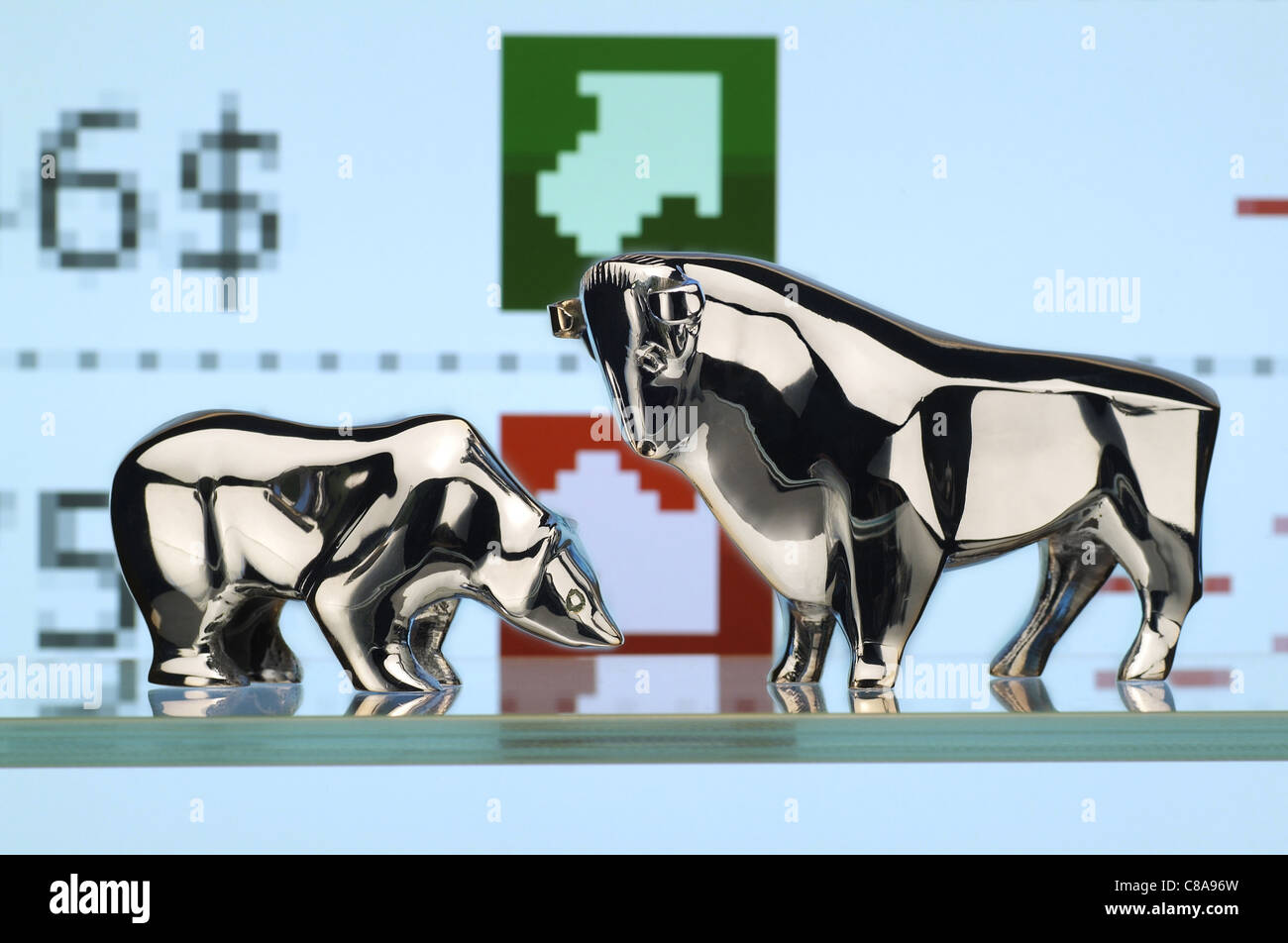 Falling bull hi-res stock photography and images - Alamy