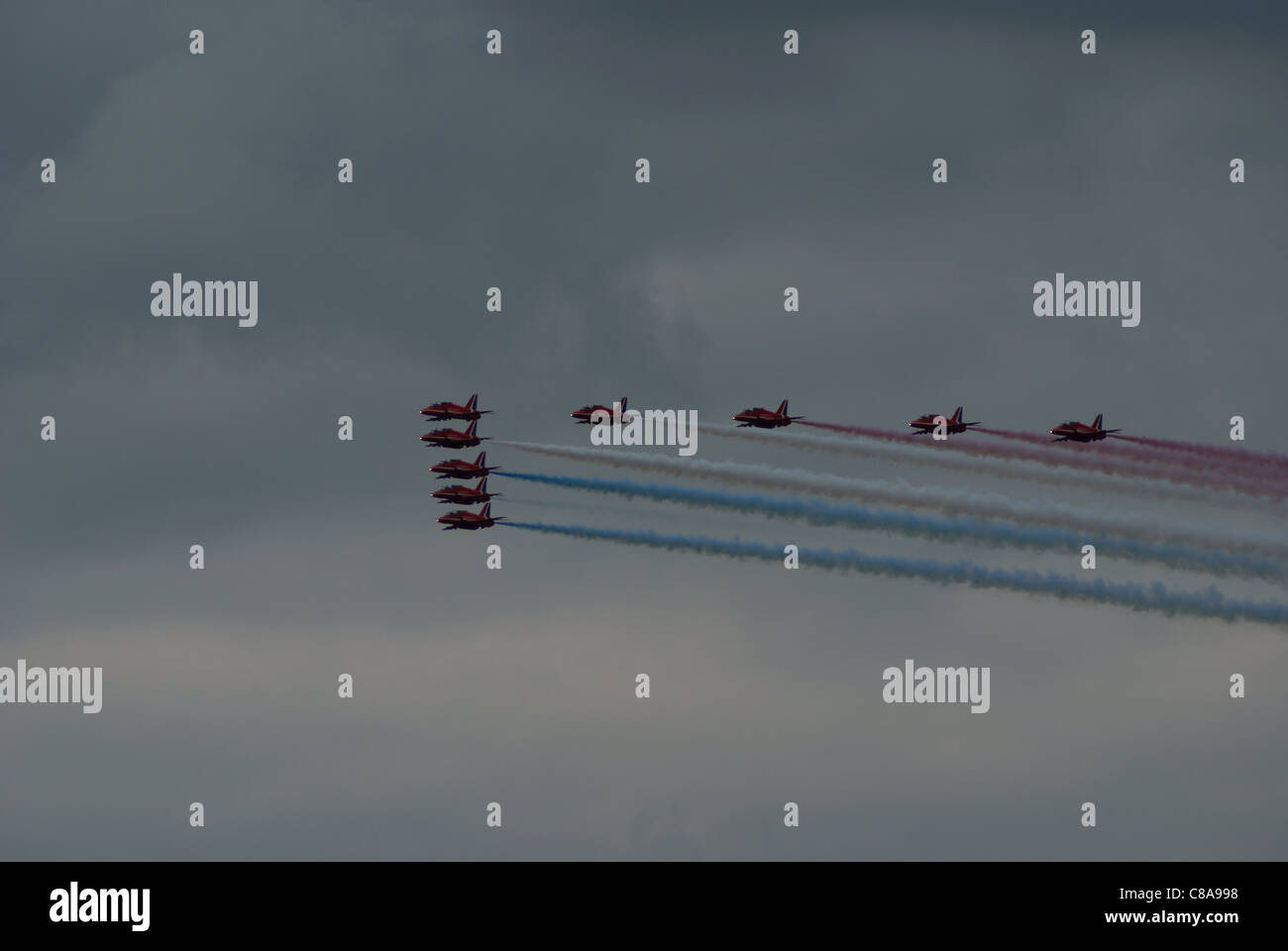RAF Red Arrows Stock Photo - Alamy