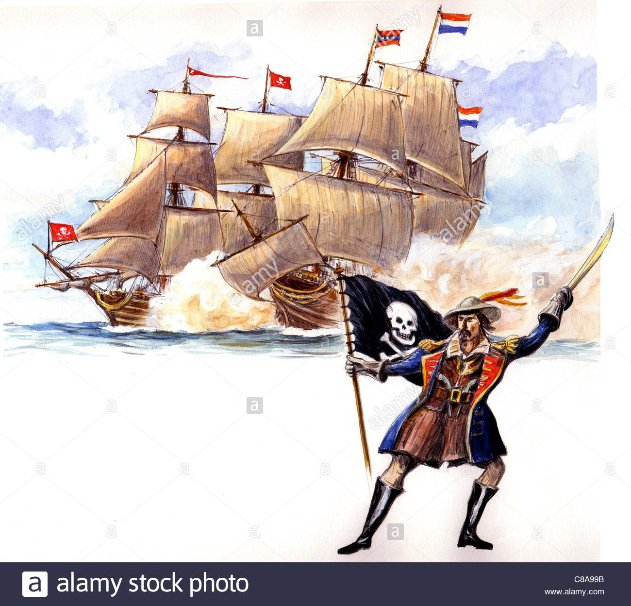 Pirate Ship Battle Stock Photos & Pirate Ship Battle Stock Images - Alamy