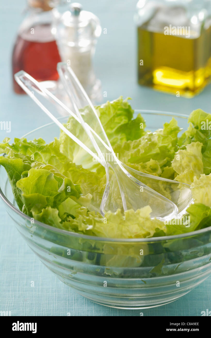 Lettuce 'salad bowl' hi-res stock photography and images - Alamy