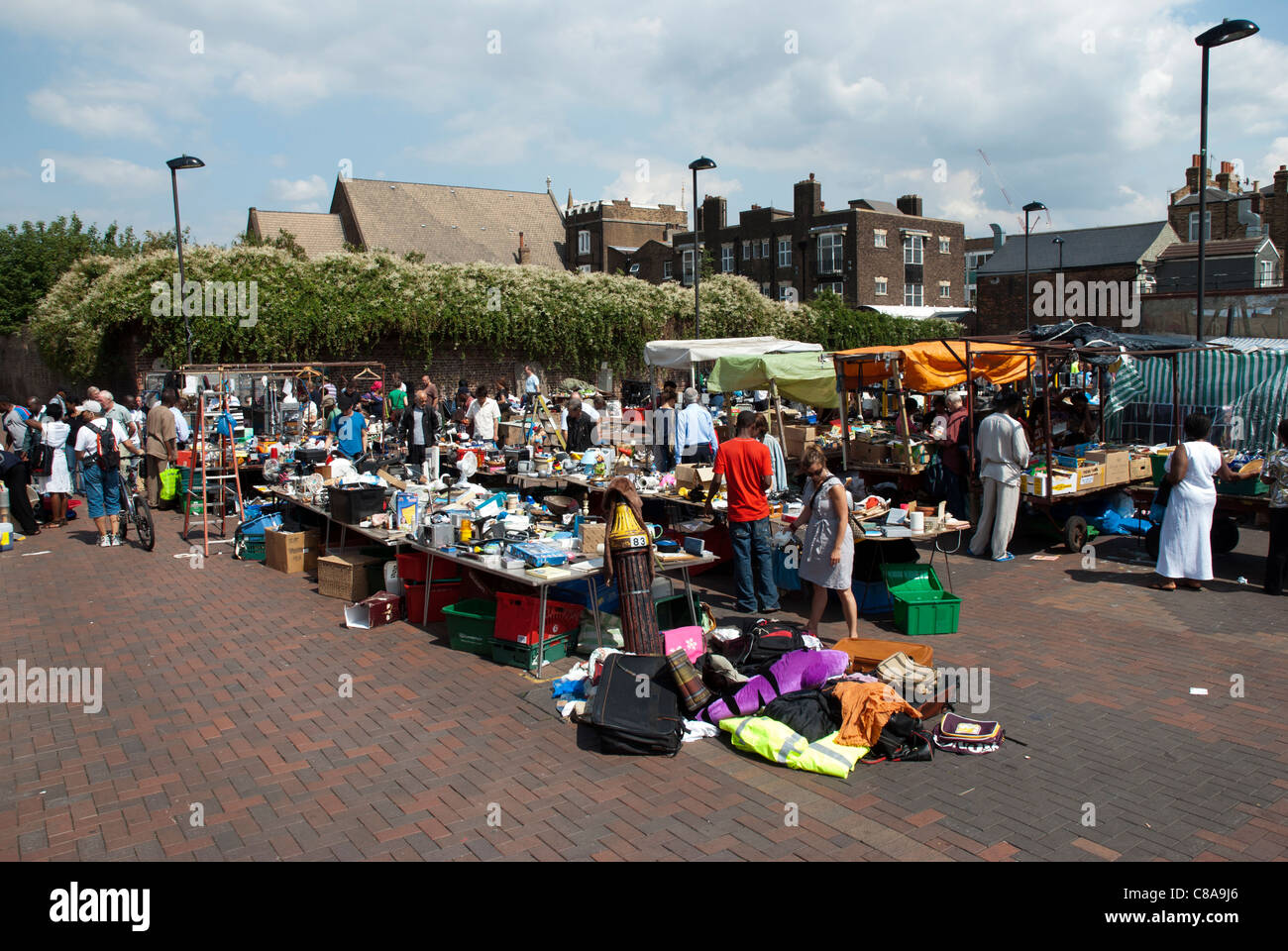 Deptford market - south east London Stock Photo - Alamy