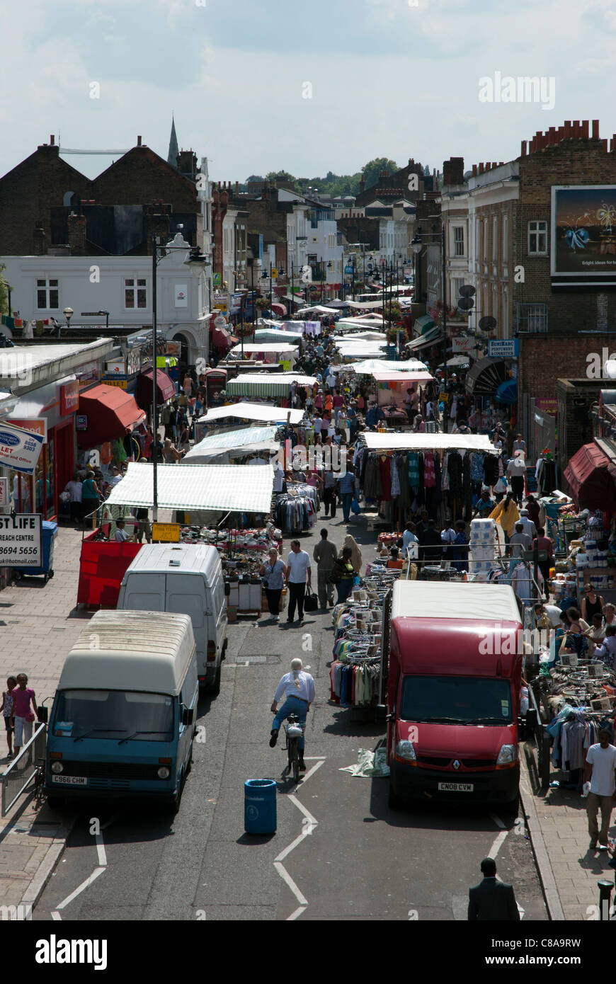 Deptford market - south east London Stock Photo - Alamy