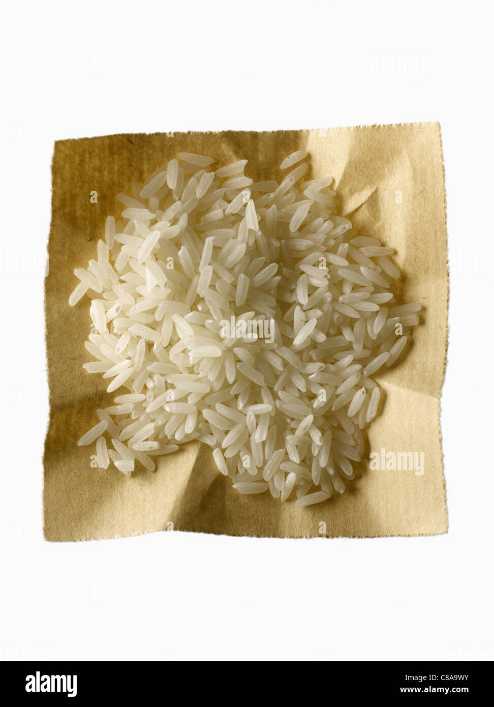 White long grain rice Stock Photo - Alamy