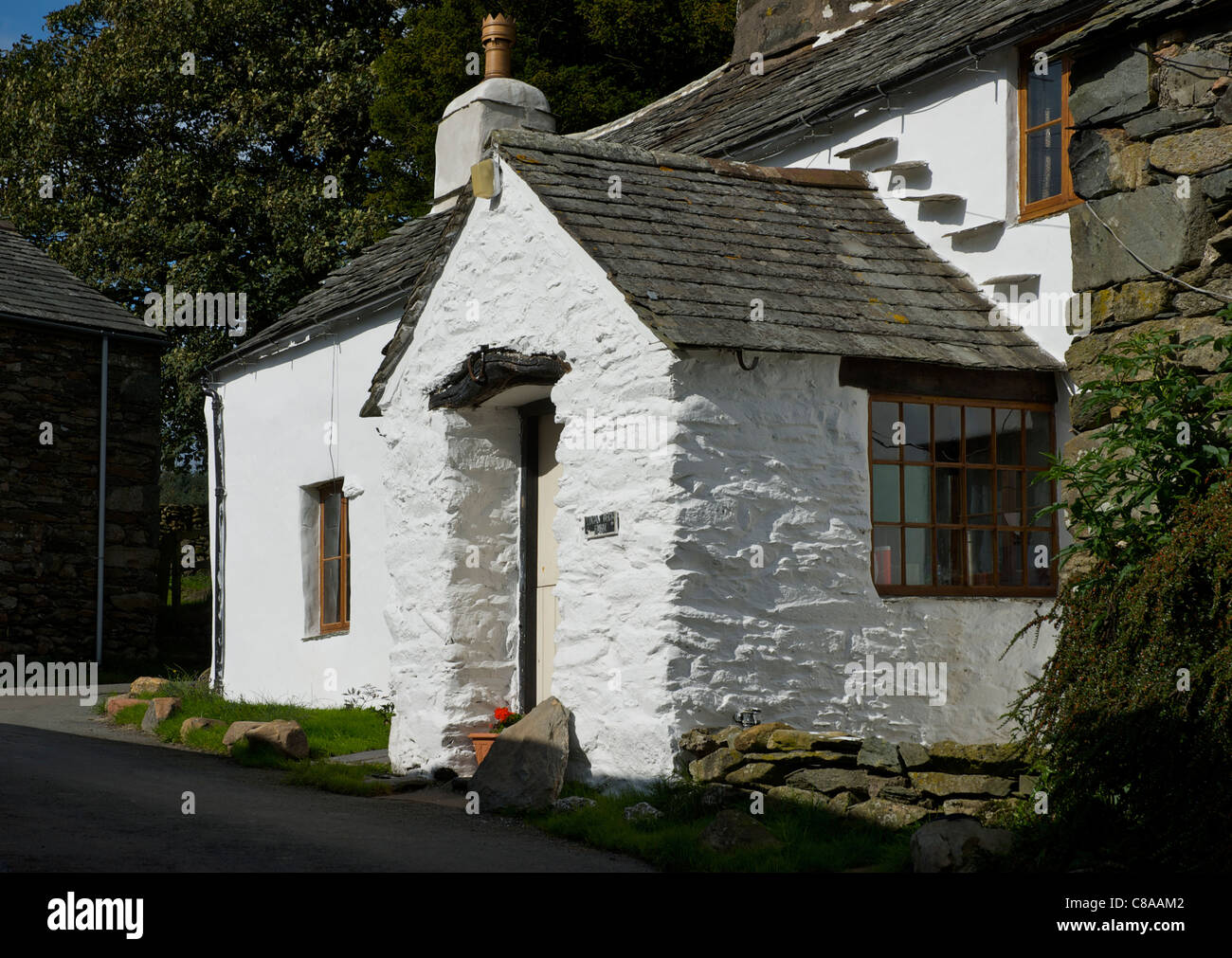 Logan Beck Farm, Duddon Valley, Lake District National Park, Cumbria ...