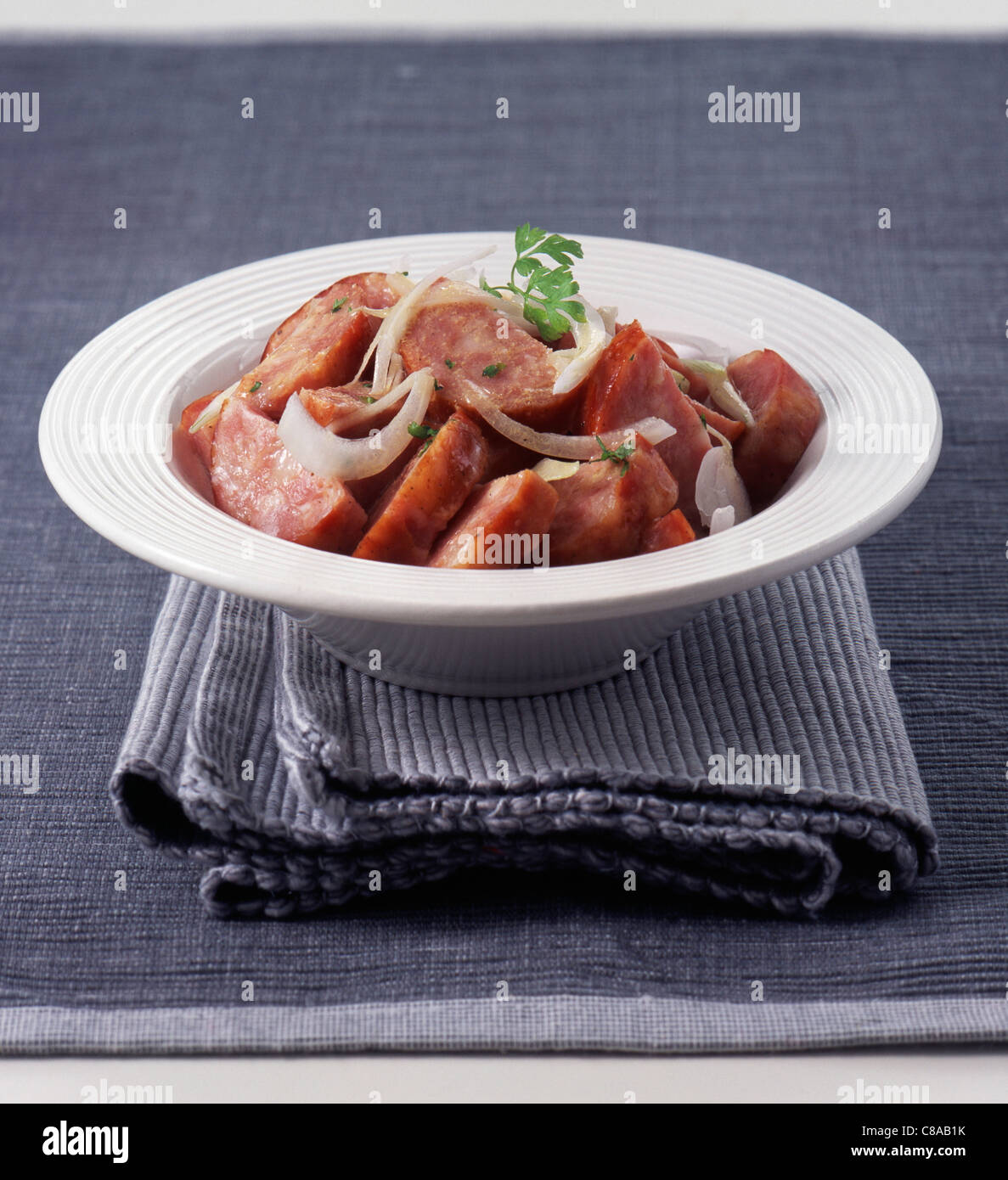 Saveloy sausage hi-res stock photography and images - Alamy