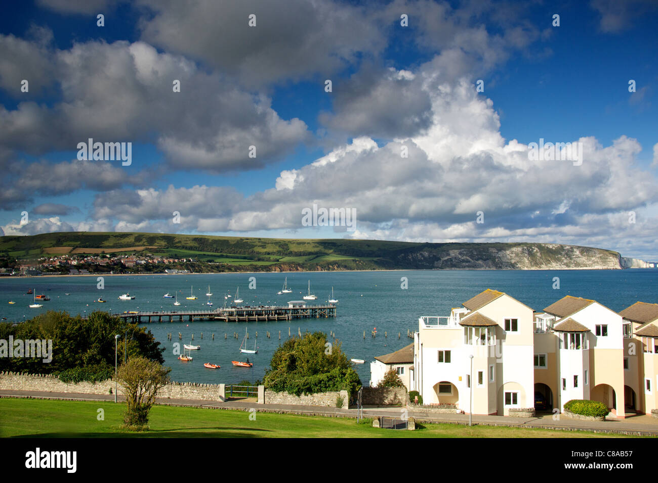 Dorset swanage cliff hi-res stock photography and images - Alamy