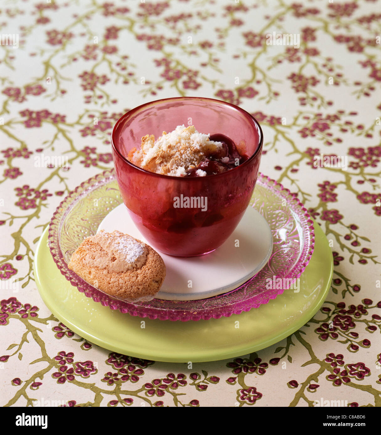 Finger biscuit crumble Stock Photo - Alamy