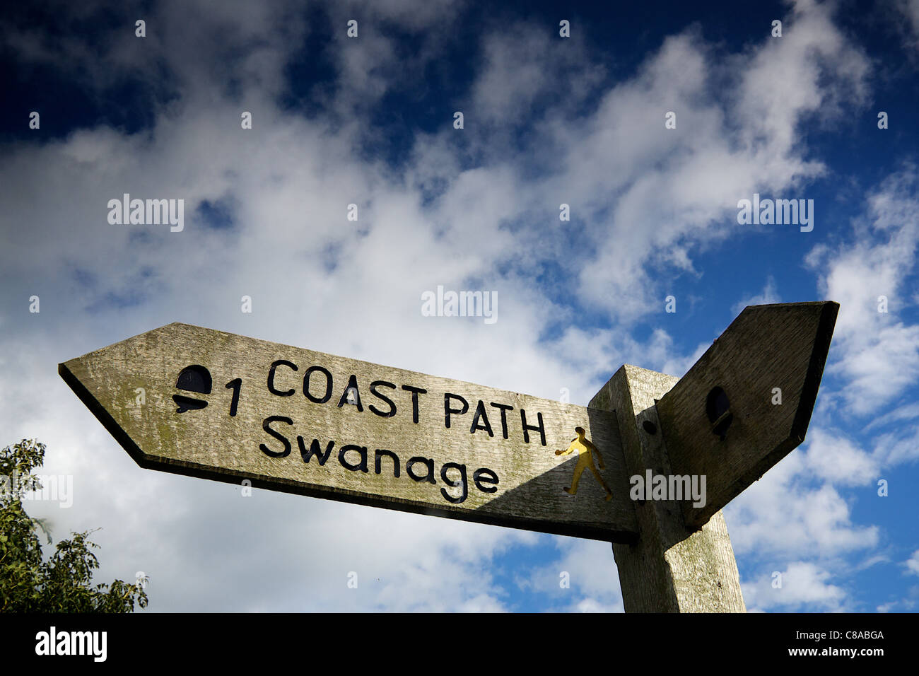 Coastal path sign hi-res stock photography and images - Alamy