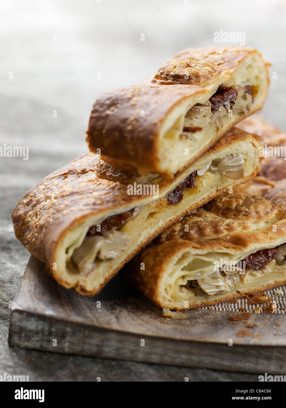puff pastry with filling Stock Photo - Alamy