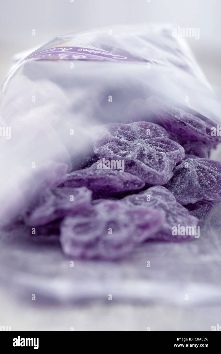 Violet candy hi-res stock photography and images - Alamy
