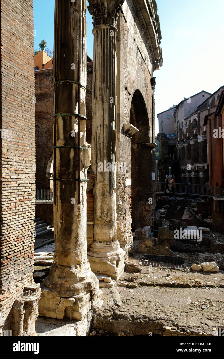 The Portico of Octavia (porticus Octaviae) is a monumental complex in ...