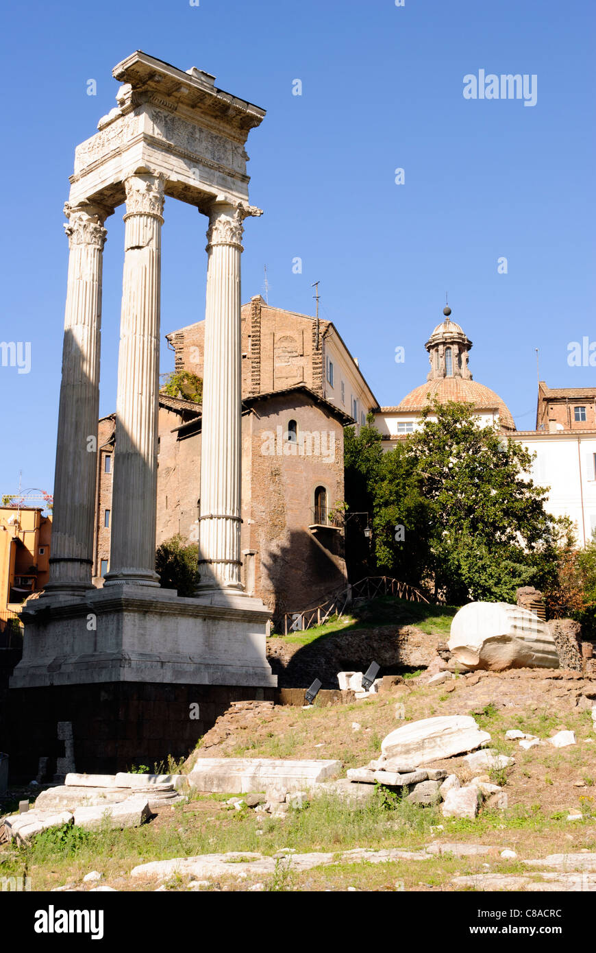 Temple of Apollo Sosianus - Rome, Italy Stock Photo - Alamy