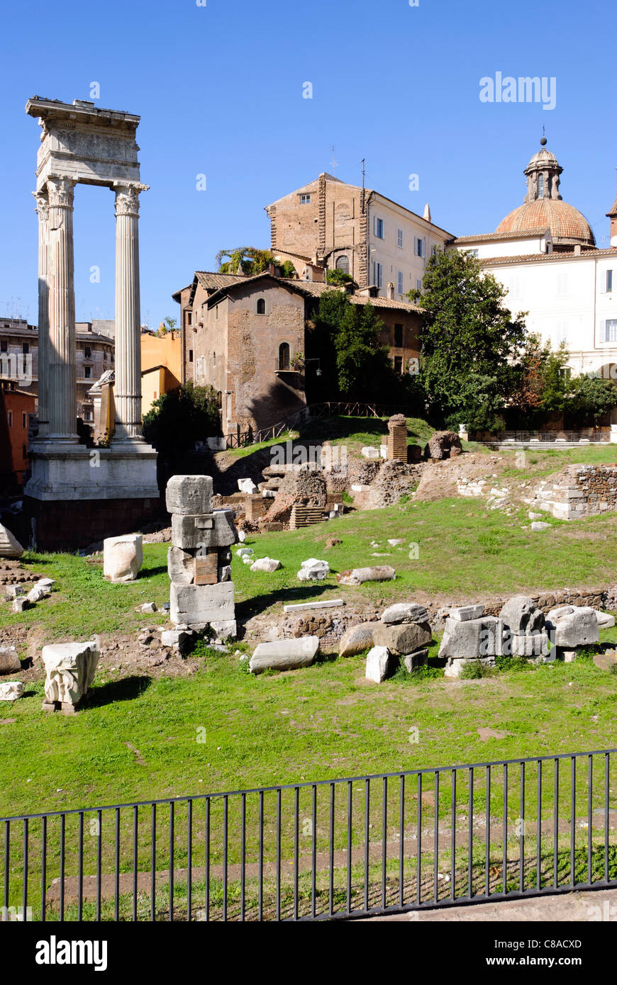 Temple of Apollo Sosianus - Rome, Italy Stock Photo - Alamy