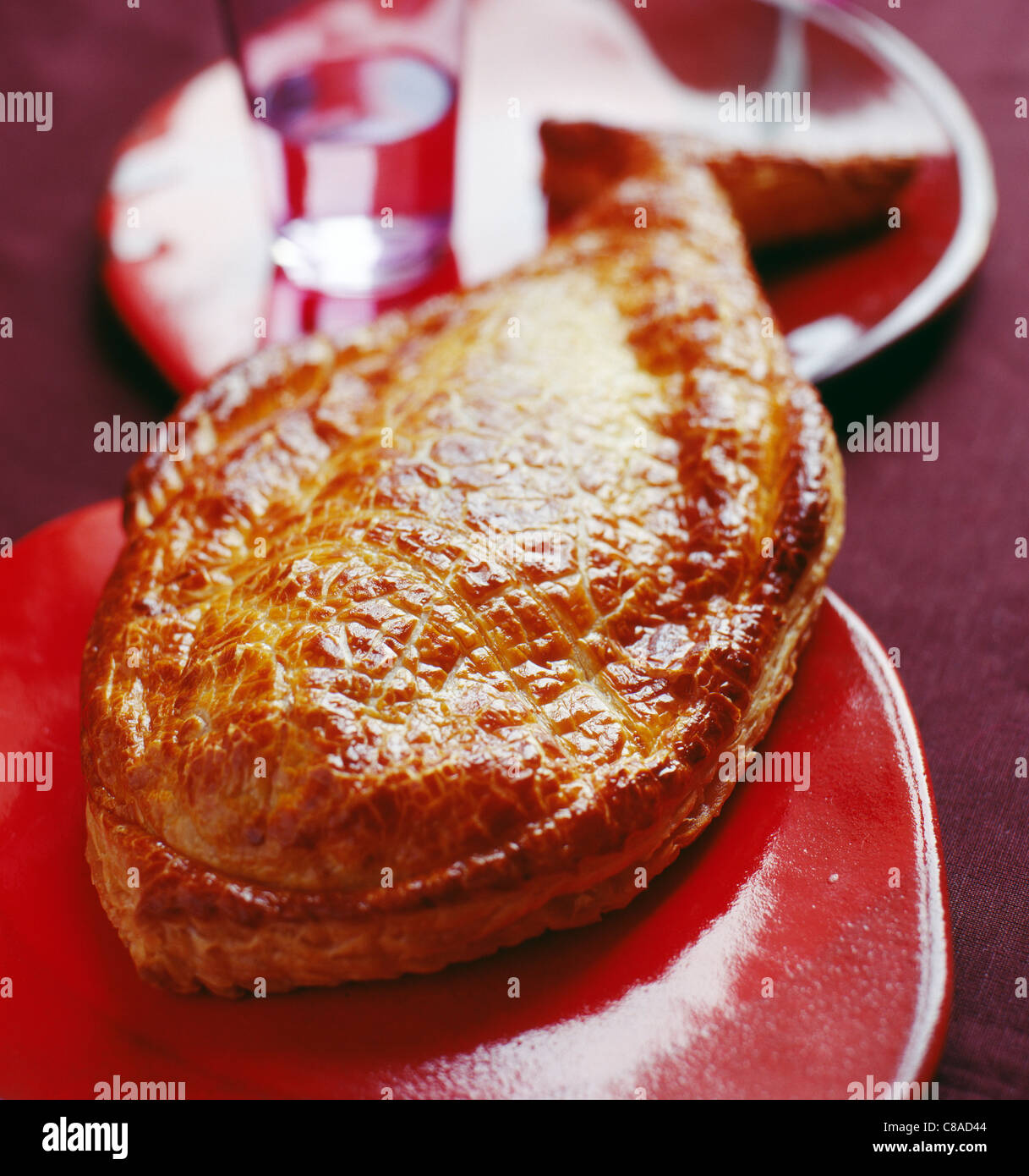 Flaky pastry fish pie Stock Photo - Alamy