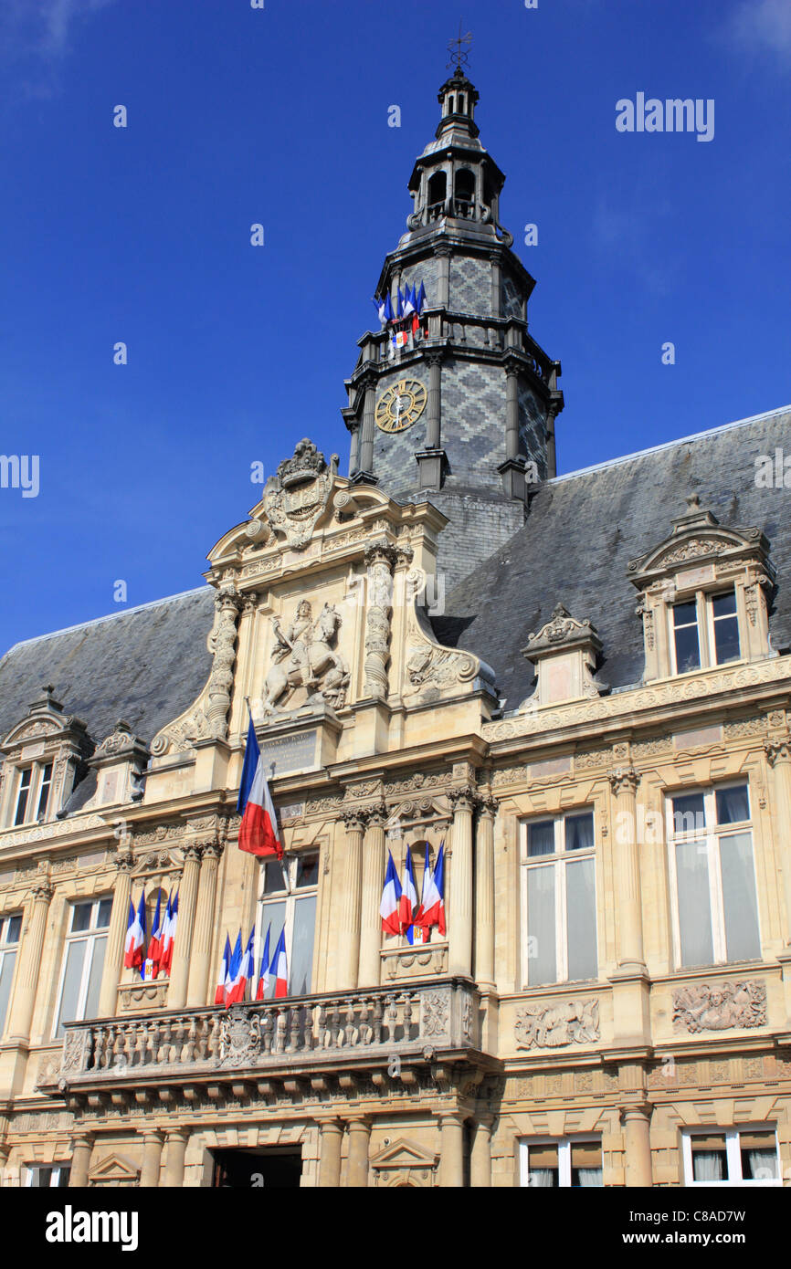 Hotel de ville Reims Champagne France Stock Photo - Alamy
