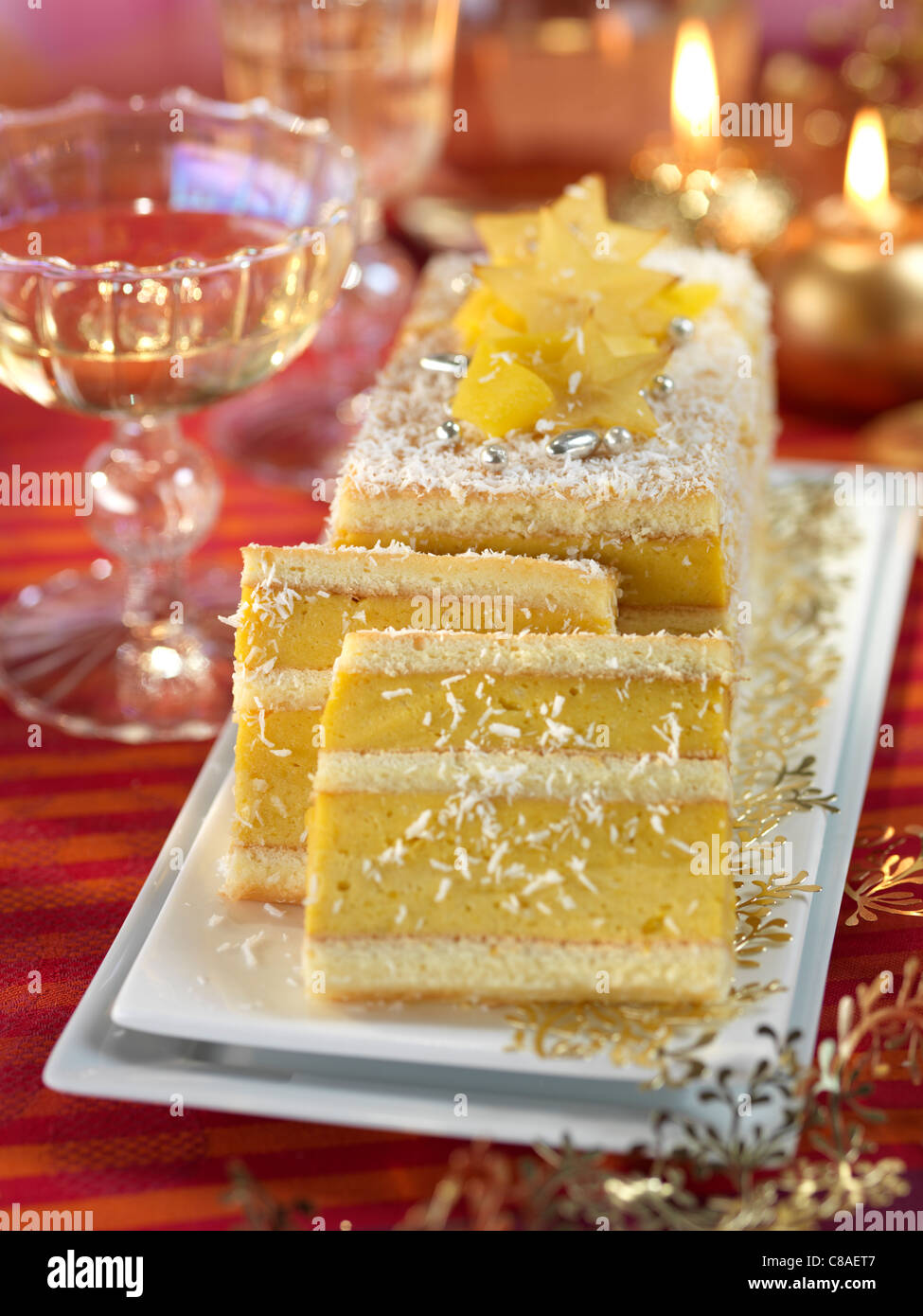 Log cake hi-res stock photography and images - Alamy