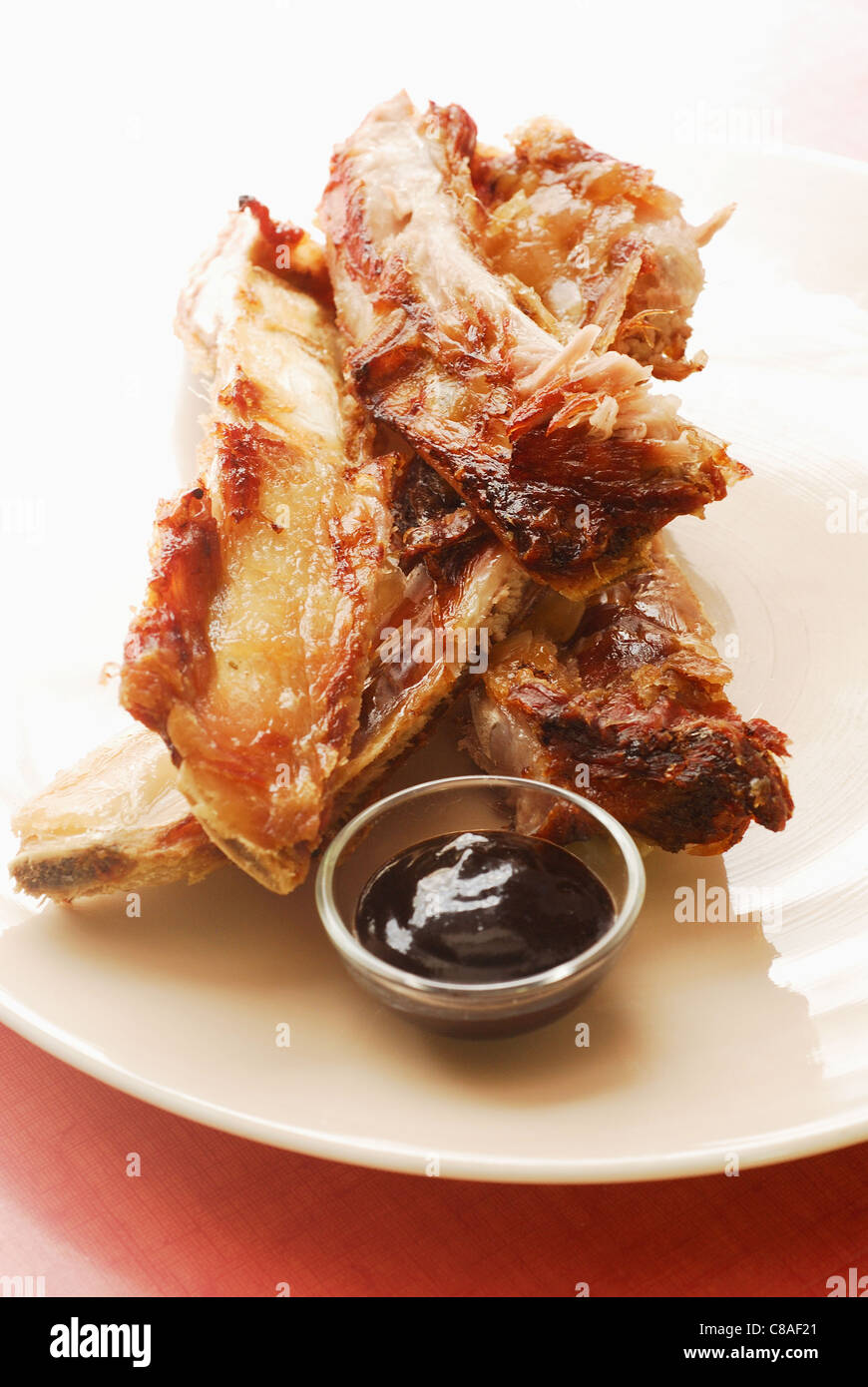 Spare ribs with black bean sauce Stock Photo - Alamy