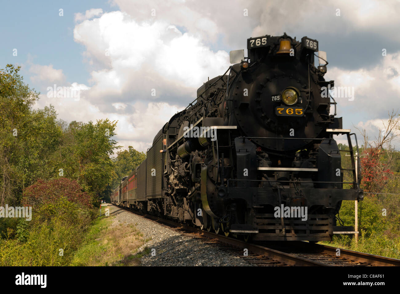 Steam Train Cuyahoga Valley Stock Photo - Alamy