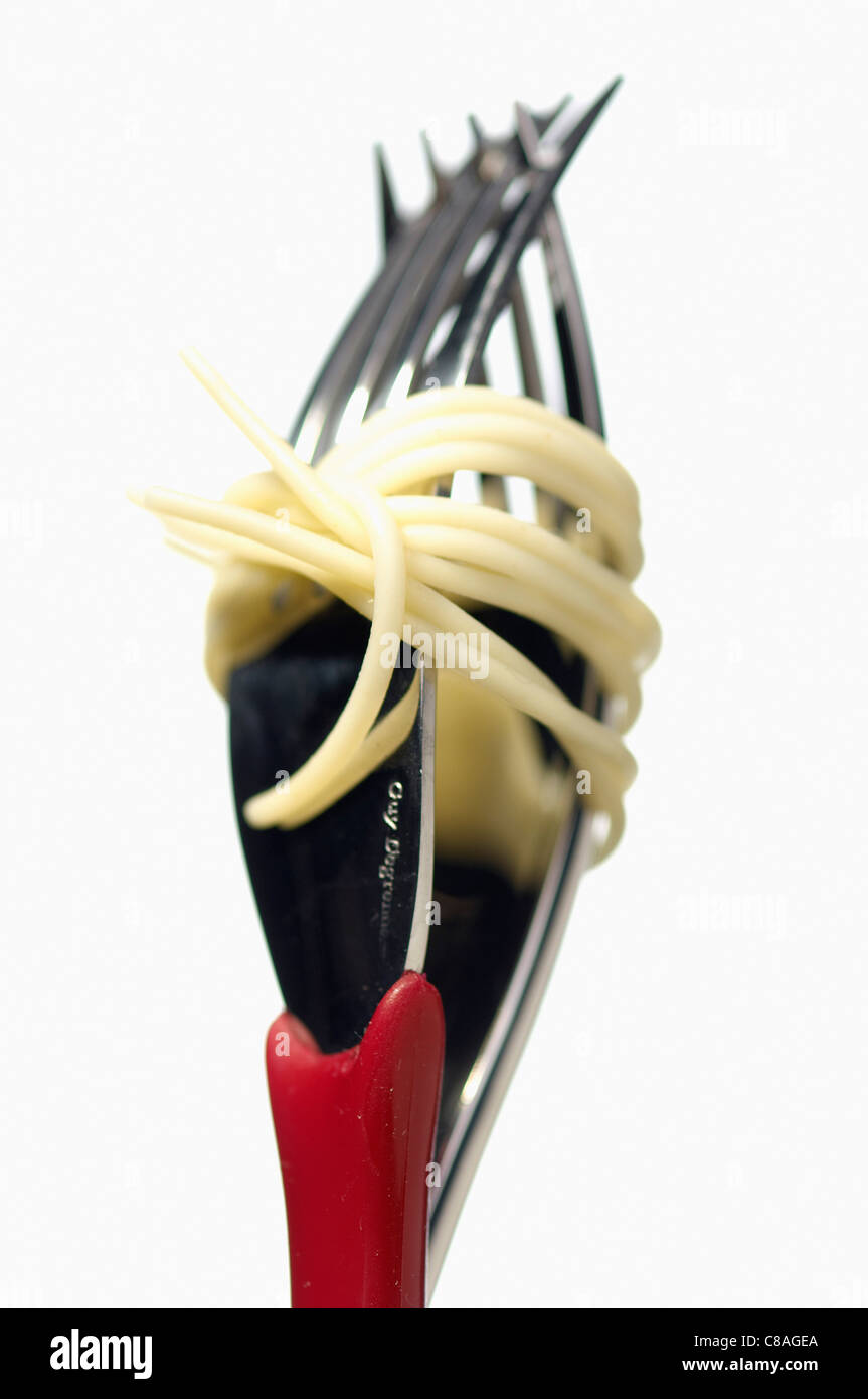 Two forks spaghetti hi-res stock photography and images - Alamy