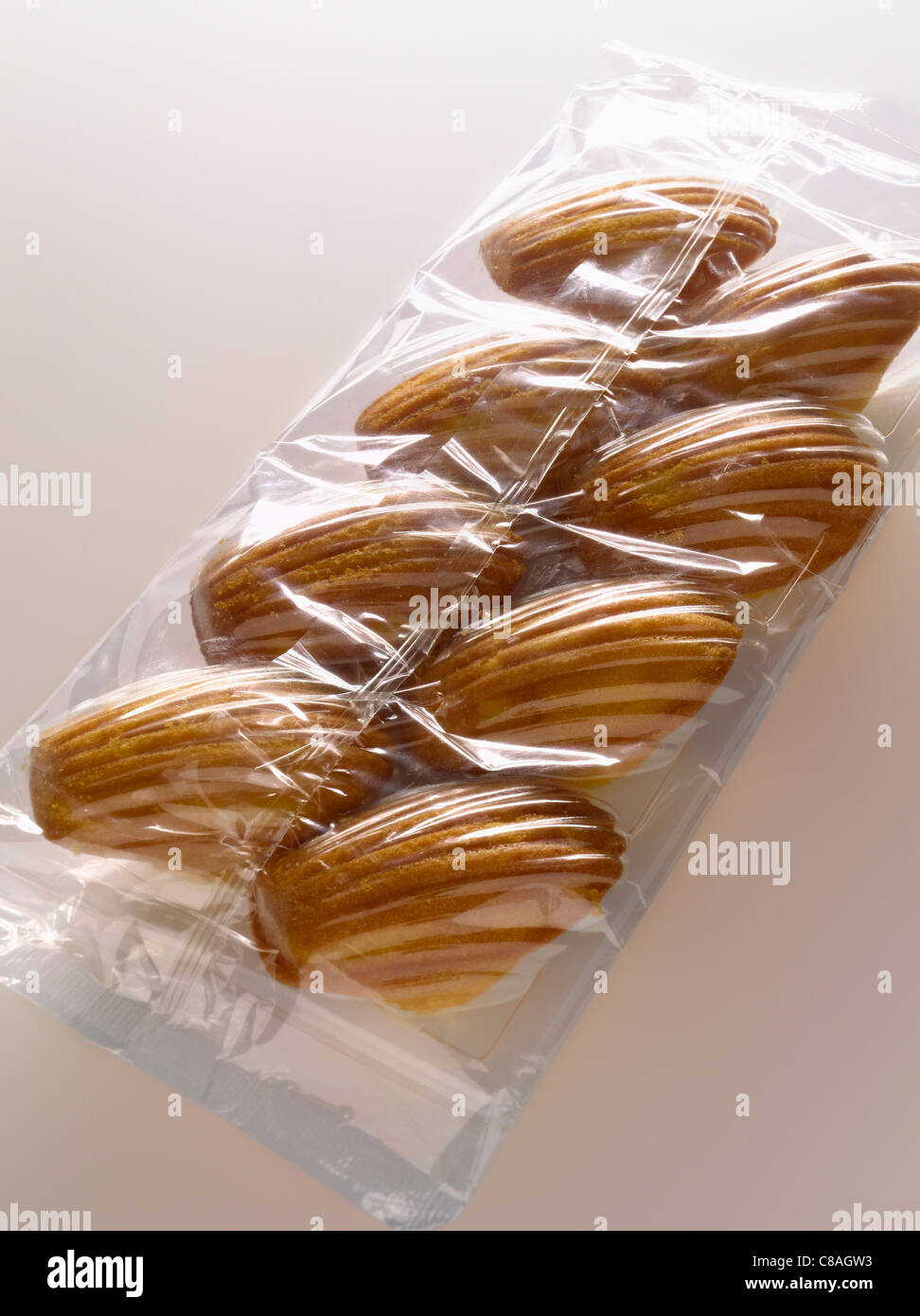 Pack of madeleines Stock Photo - Alamy
