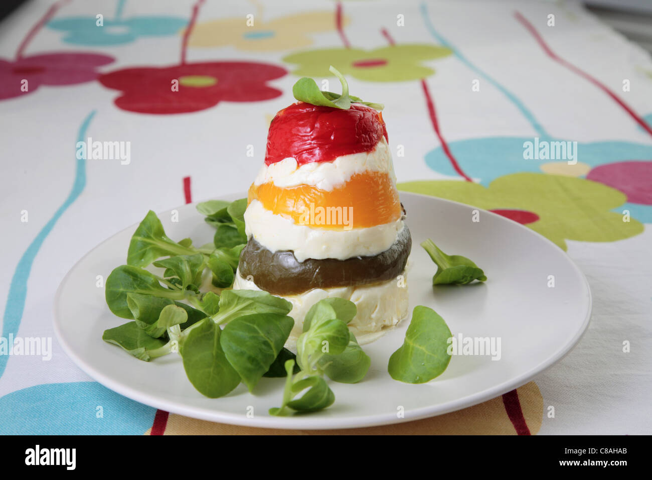 Three pepper Pressé Stock Photo - Alamy