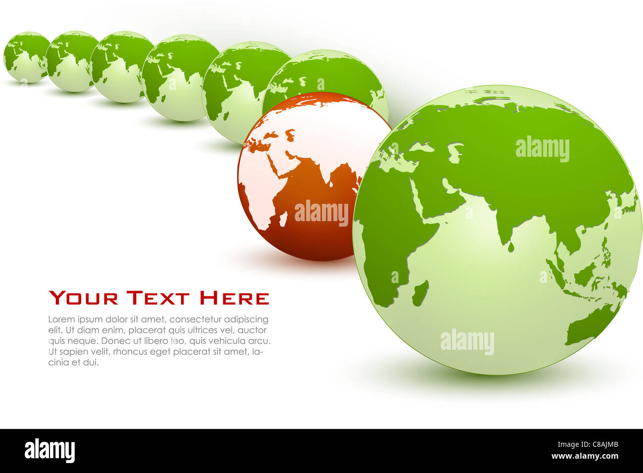 illustration of leadership sign Stock Photo - Alamy