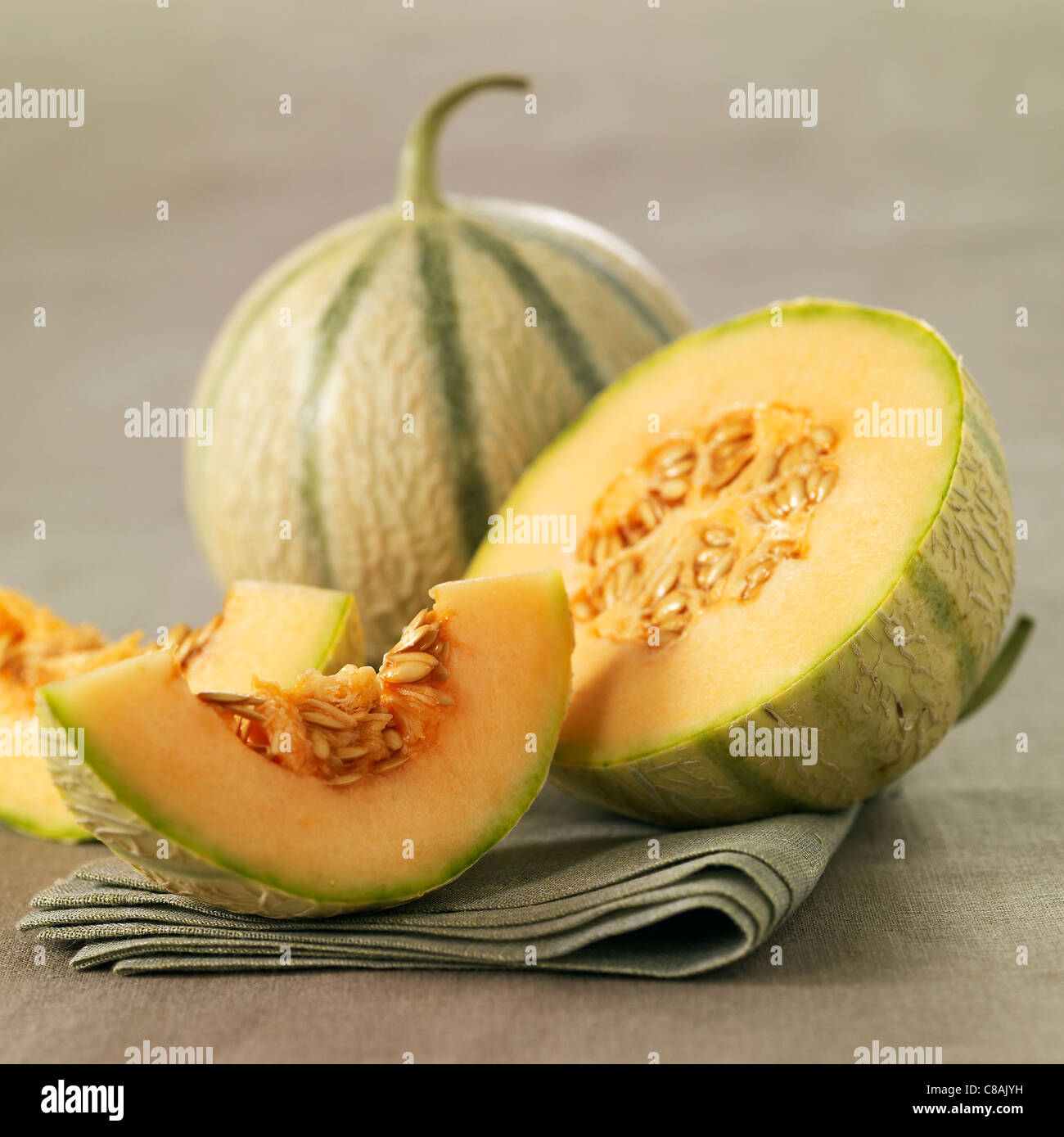 Chopped melons hi-res stock photography and images - Alamy