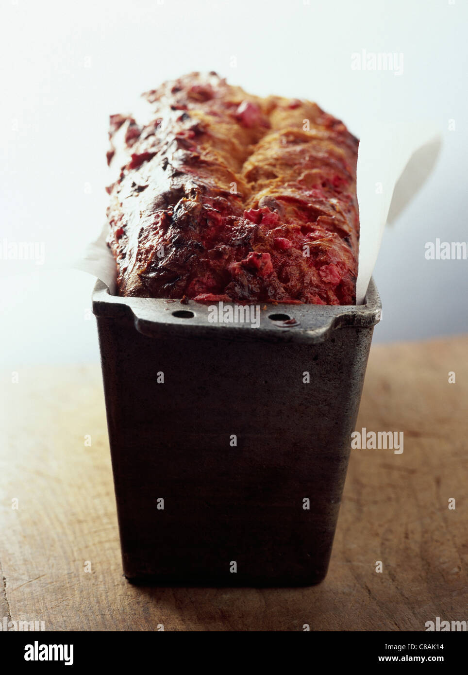 Pink praline Brioche Stock Photo - Alamy