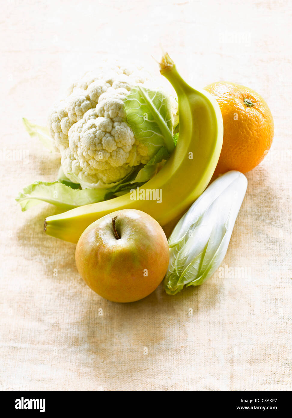 5 fruit and vegetables per day Stock Photo - Alamy