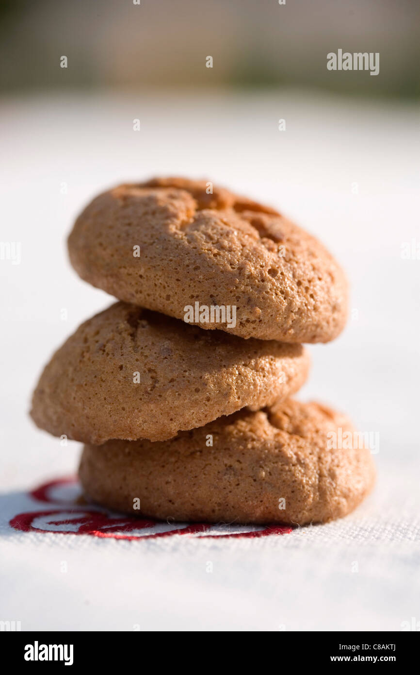 Pile of macaroons Stock Photo - Alamy